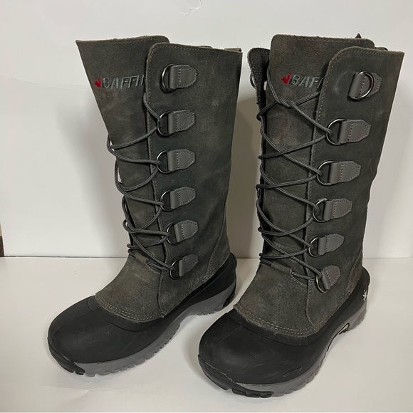 Baffin | Shoes | Baffin Womens Coco Boots In Gray Size 8 | Poshmark